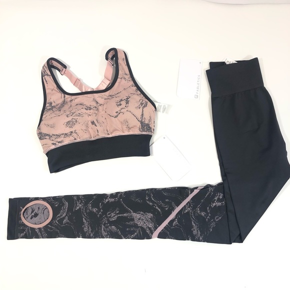 Fabletics | Other | Fabletics Tights Matching Bra Set | Poshmark